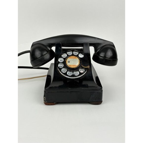 Western Electric | Networking | Vintage F Black Bakelite Bell System ...